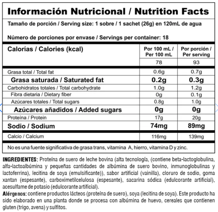 BIPRO CLASSIC CAJA X 18 SACHETS – FitnessPeople